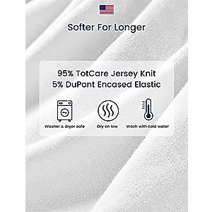 TotAha Premium Stretchy Changing Pad Covers (2-Pack) Hypoallergenic, Silky Comfort, Buttery Soft, Calming Effect, All-Season Jersey-Knit 5'' Deep Pocket(Meredith Allover Floral & Pale Pink Flowers)