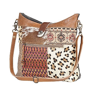 Myra Bag Peruvian Brown Shoulder Bag S-4415