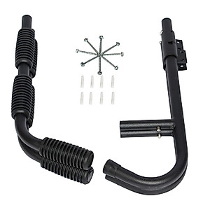 Onefeng Sports 80LBS Kayak Wall Hanger Wall Mount Kayak Storage Rack Swivel Rack Design Help You to Save The Garage Space - Extends 17” from Wall Suitable for Any Sized Kayaks,Canoes Boat