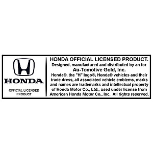 Au-Tomotive Gold Official Licensed for Honda Logo Heart Shaped Blue Photo Keychain Key Ring Fob