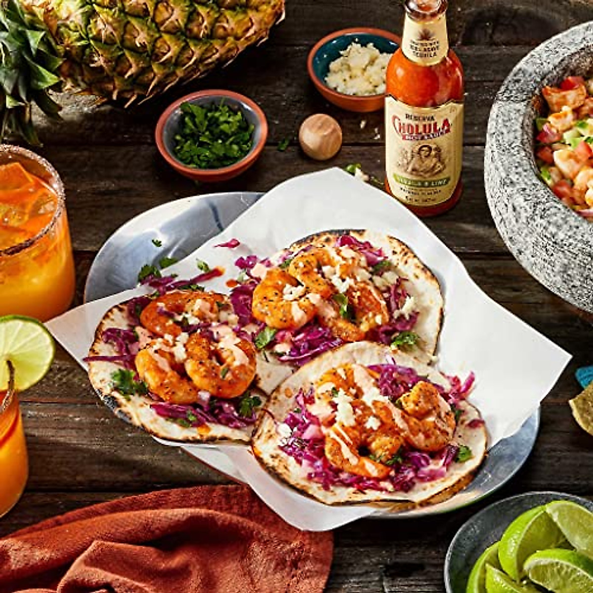 Cholula Tequila & Lime Reserva Hot Sauce (Crafted with 100% Agave Tequila), 5 fl oz