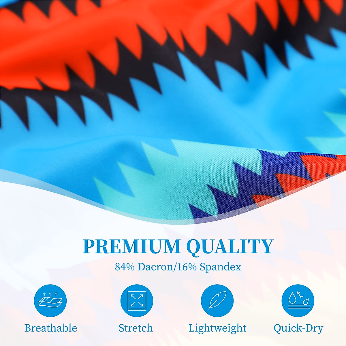 BOSREROY 2 Piece Women Swimsuit with High Waist Boyshort, Womens Bathing Suits Elastic& Strecthy for Beach Sports Swim Wear