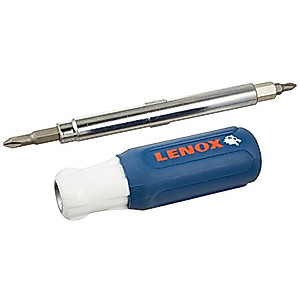 LENOX Tools Screwdriver, 9-in-1 Multi-Tool (23932) , Blue