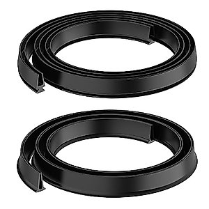 PalpitateC Storm Door Sweep Replacement for Larson & Pella Storm Door Expander Sweep, for Vinyl and Metal Door Sweep Assembly- 2 Specifications Storm Door Seal Rubber Strip