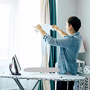 Zerodeko Ironing Board Foldable Ironing Resist Ironing Mat Ironing Pad Felt Iron Padding Cover Mini Tools Iron Board Foldable Home Tools Foldable Iron Board Sleeve Cotton Travel Portable