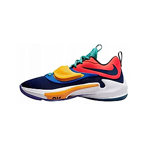 Nike Zoom Freak 3 Antetokounbros DA0694-601 Giannis Basketball Workout Lifting Shoes (us_Footwear_Size_System, Adult, Men, Numeric, Medium, Numeric_10_Point_5) Bright Crimson/Mystic Navy