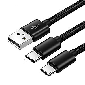 HJPowcord USB Type C Charger Cord Cable for Motorola Moto G100/G Pure/G Play/G7 Z3 Play Power Plus,g Power 2022 2021 2020/Z2 Z Z4 Force Play Droid,G6/Plus,Fast Charging Charge Data Phone Wire 3ft+6ft