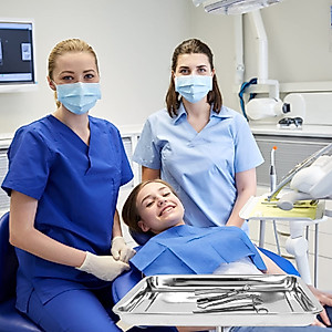 Konmee Premium Mayo Instrument Stand Salon Tray Medical Tray Beauty Spa Tray Dentist Tray with Wheels,Stainless Steel