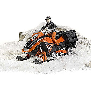 Bruder Snowmobile with Driver & Accessories