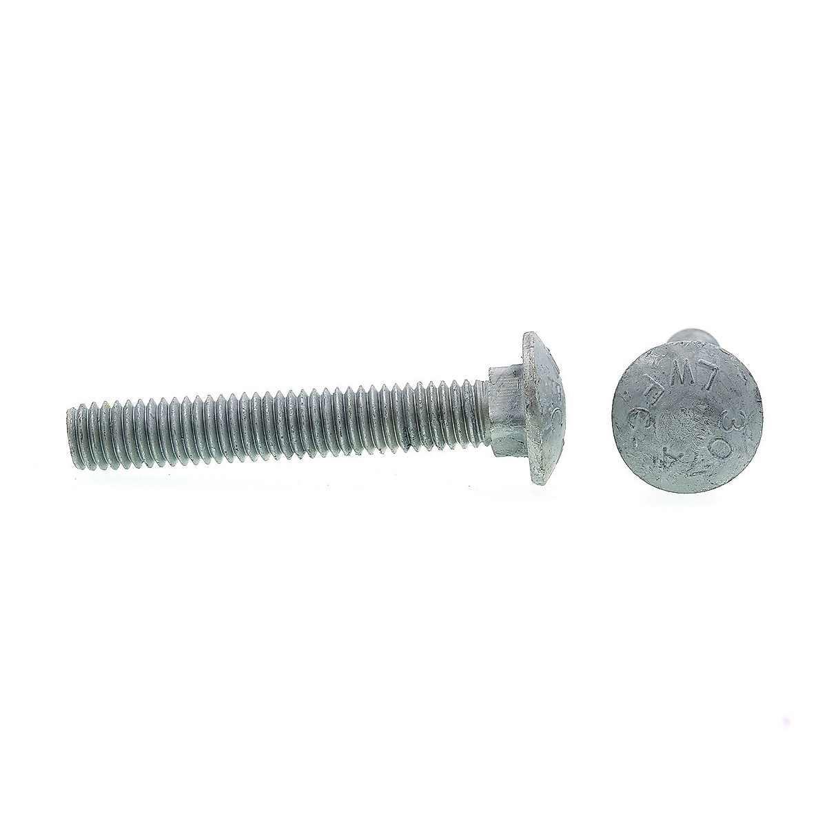 Prime-Line 9063685 Carriage Bolts, 3/8 In.-16 X 2-1/2 In., A307 Grade A Hot Dip (25 Pack)