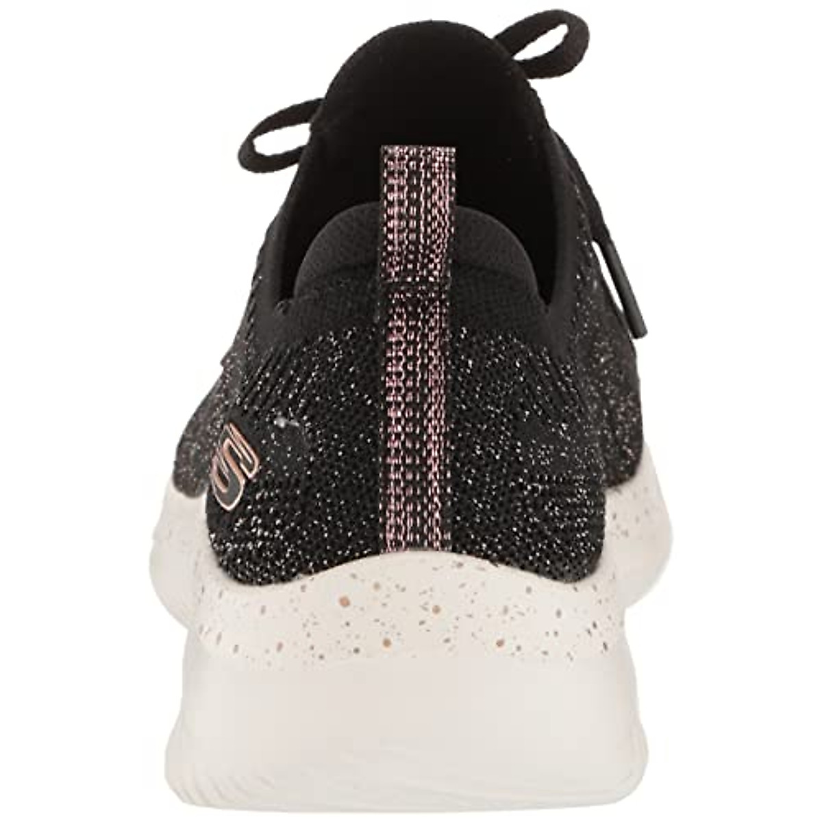 Skechers Sport Women's Women's Ultra Flex 3.0 Sneaker, Black/Rose Gold=BKRG, 7