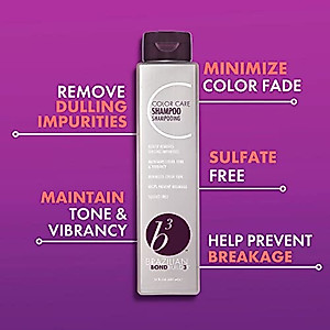 B3 Brazilian Bondbuilder Color Care Shampoo, 12 Fl Oz (Pack of 1)