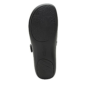 Alegria Kourtney Mary Jane Women's Comfort Shoes Minnow Rainbow Vegan Leather 7-7.5 Wide Width US