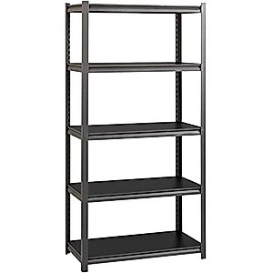 Lorell 3,200 lb Capacity Riveted Steel Shelving