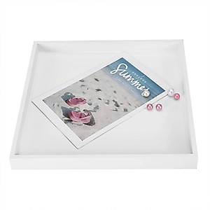 Omabeta Serving Tray Square Wood Tray Coffee Tray Home Serving Tray