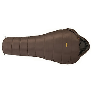 Browning Camping Kenai -20 Degree Wide Mummy Sleeping Bag , Clay, 40-Inch x 86-Inch