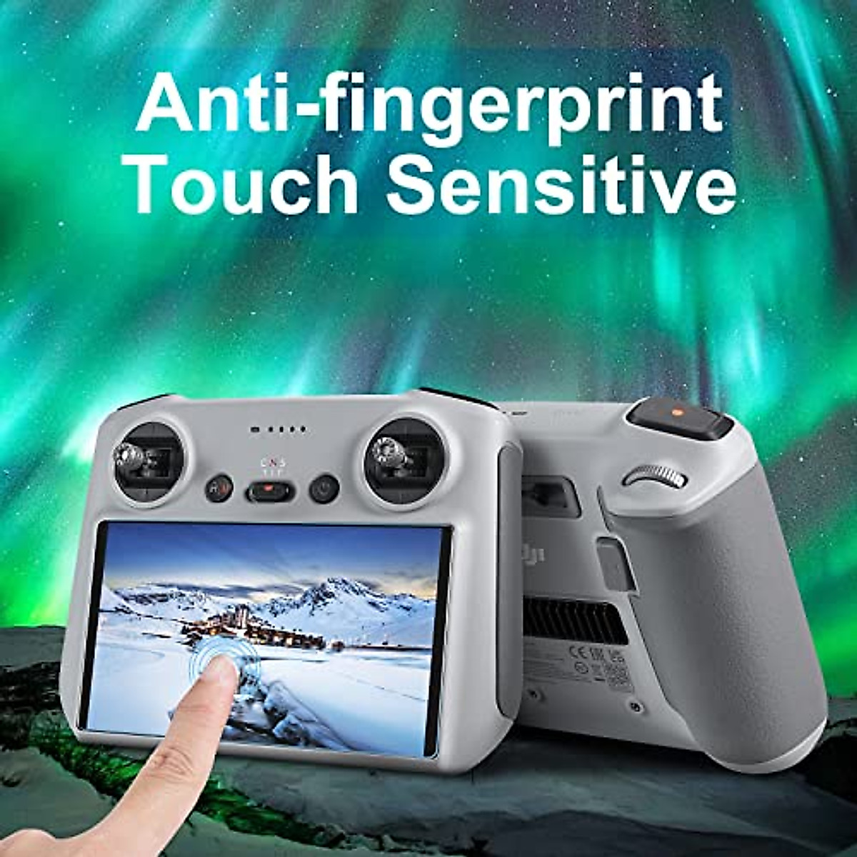 Skyreat 2-Pack Screen Protector for DJI Smart Controller/RC Pro,9H Hardness Anti-Scratch Tempered Glass for DJI Mavic 3 Cine/Mavic 2 Smart Controller (Antil-Scratch Film)