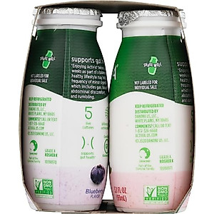 Activia Probiotic Dailies Strawberry and Blueberry Lowfat Yogurt Drinks, Delicious Daily Probiotic Yogurt Drinks to Help Support Gut Health, 8 Ct, 3.1 FL OZ