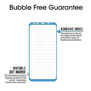 amFilm Glass Screen Protector for Galaxy S9, Samsung Galaxy S9, 3D Curved Tempered Glass, Dot Matrix with Easy Installation Tray, Case Friendly (Black), Microfiber, 1 Pack