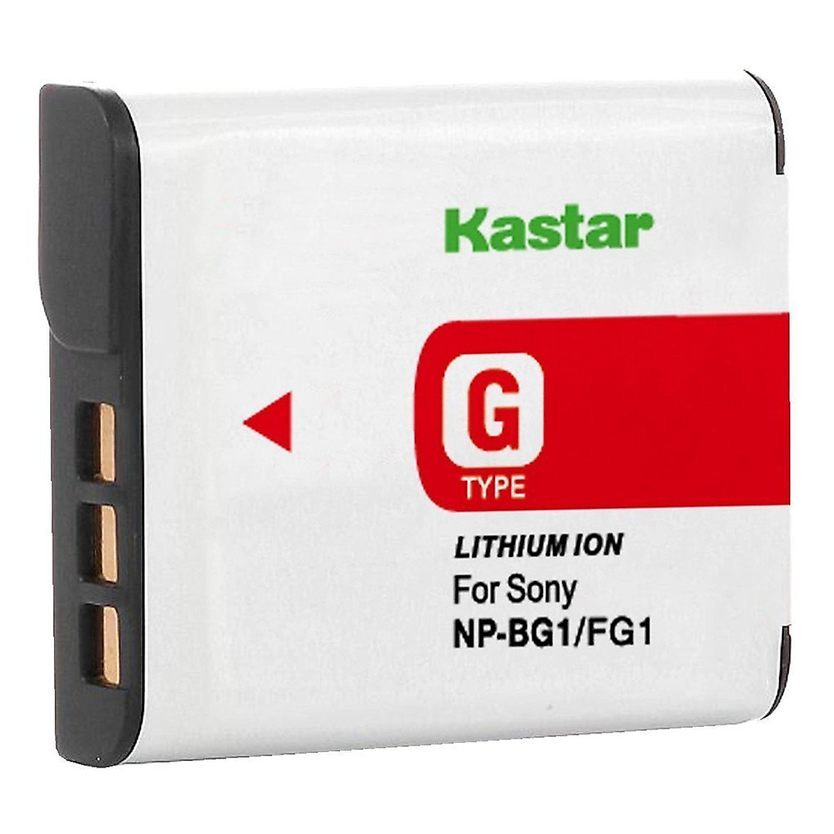 Kastar Lithium Ion Camera Battery for Sony G Type NPBG1 NP-BG1 Sony Cyber-Shot DSC-H3 DSC-H7 DSC-H9 DSC-H10 DSC-H20 DSC-H50 DSC-H55 DSC-H70 DSC-H90 DSC-W80 DSC-W85 DSC-W90 DSC-WX1 DSC-WX10 HDR-GW55