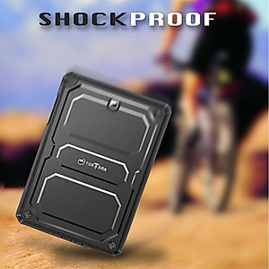 Fintie Shockproof Case for Samsung Galaxy Tab A 8.0 (Previous Model 2015), Tuatara Rugged Unibody Hybrid Full Protective Cover for Tab A 8.0 SM-T350/P350 2015(NOT Fit 2017/2018 Version), Black