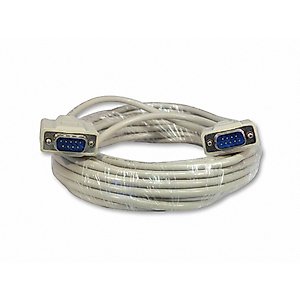 Your Cable Store 25 Foot DB9 9-Pin Serial Cable Male/Male RS232