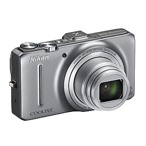 Nikon Coolpix S9300 16.0 MP Digital Camera - Silver