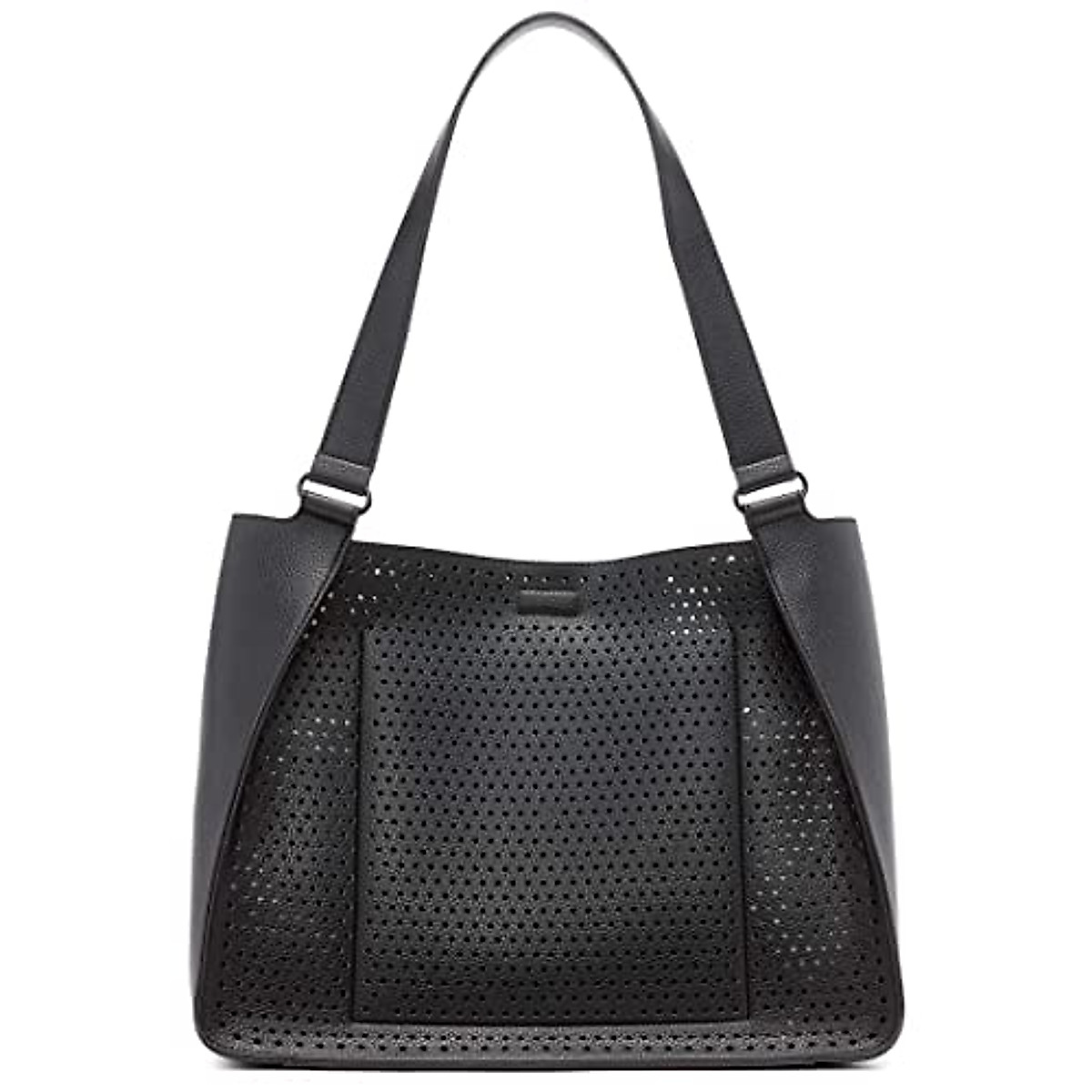 Calvin Klein Estelle Novelty Satchel, Black