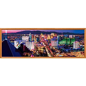 MasterPieces 1000 Piece Jigsaw Puzzle for Adults, Family, Or Youth - Las Vegas Panoramic - 13"x39"
