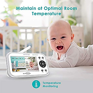 JLB7tech Add-on Camera Unit for LBtech Video Baby Monitor JLB953, LB953-2T, and JLB953P-2T(up to 4 Cameras)