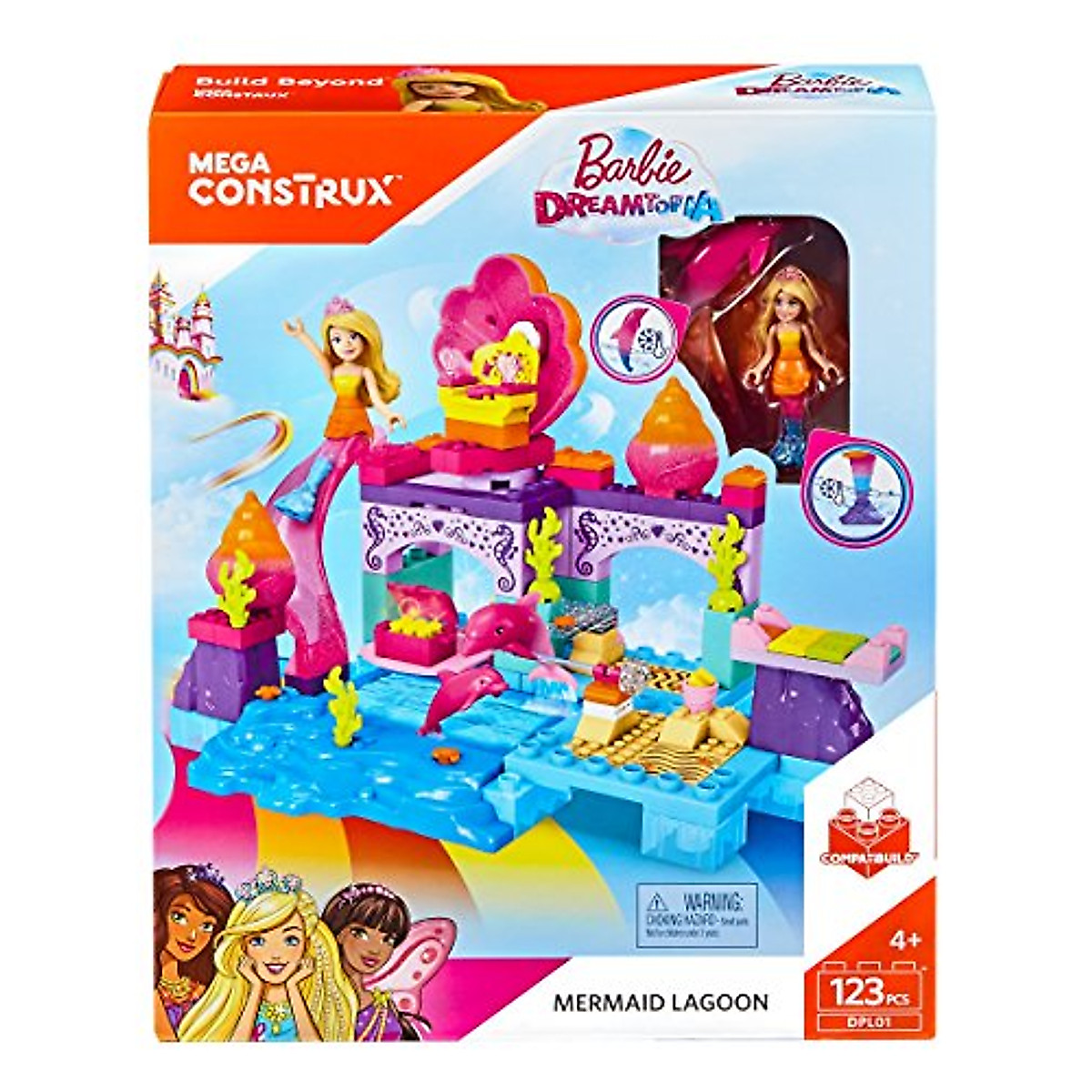 Mega Bloks Barbie Mermaid Lagoon