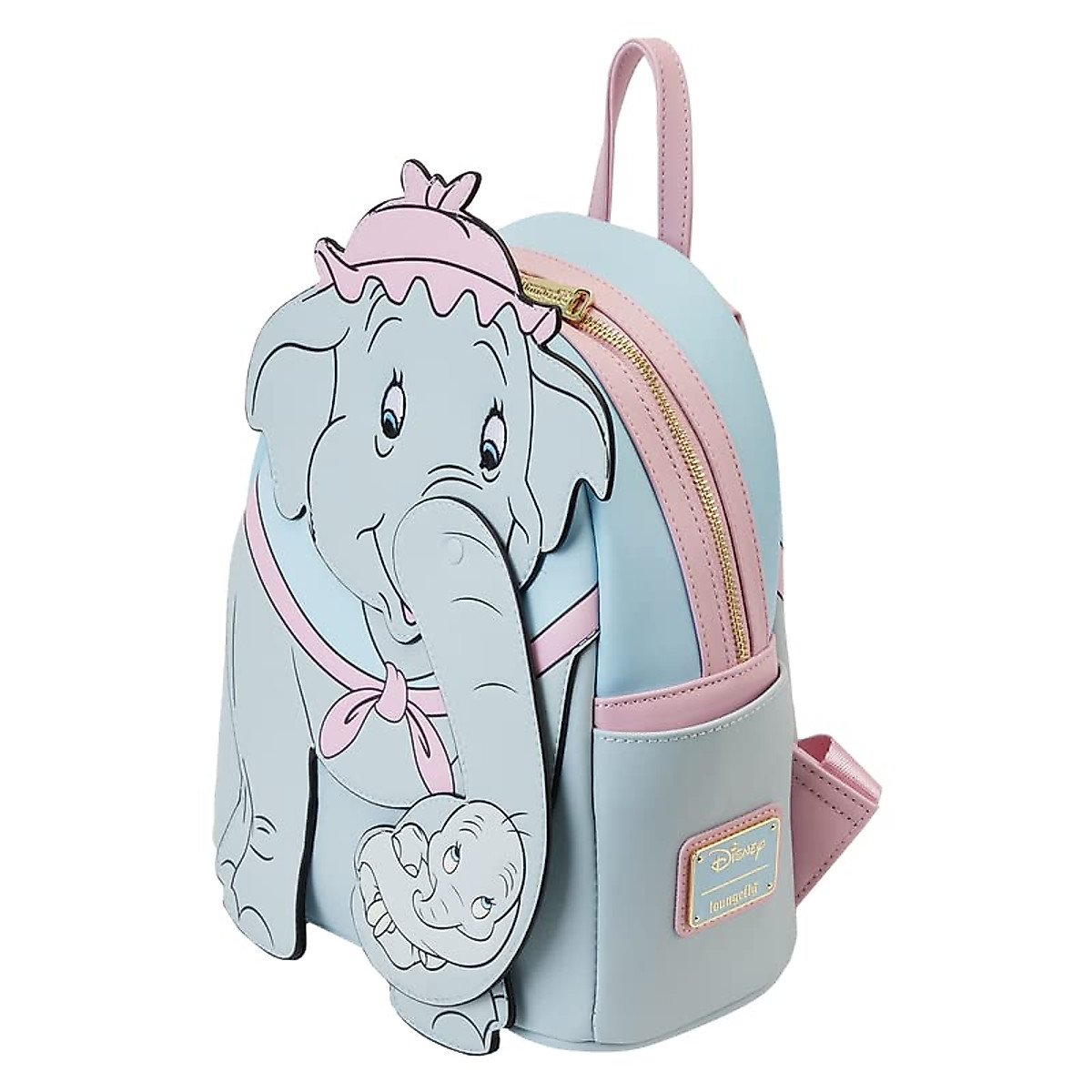 Disney Dumbo Mrs Jumbo Cradle Trunk Mini Backpack by Loungefly Standard