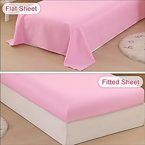 Wowelife 4 Piece Galaxy Toddler Bedding Sets Star Toddler Comforter Sets Pink Blue for Girls and Boys Gradient Glitter Comforter Sheet Set with Comforter, Fitted Sheet, Flat Sheet and Pillowcase