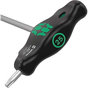 Wera 5023452001 467/7 TORX HF Set 1 Screwdriver Set T-Handle TORX Screwdrivers with Holding Function, 7 Pieces