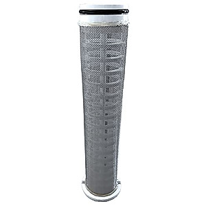 KleenWater KWSStop Stainless Steel Replacement Screen, 1 7/8 inch (W) x 10 inch (L), Compatible with Rusco, Vu-Flow, KleenWater and Campbell Spin Down Filters with 2" Inlet/Outlet (24 Mesh)