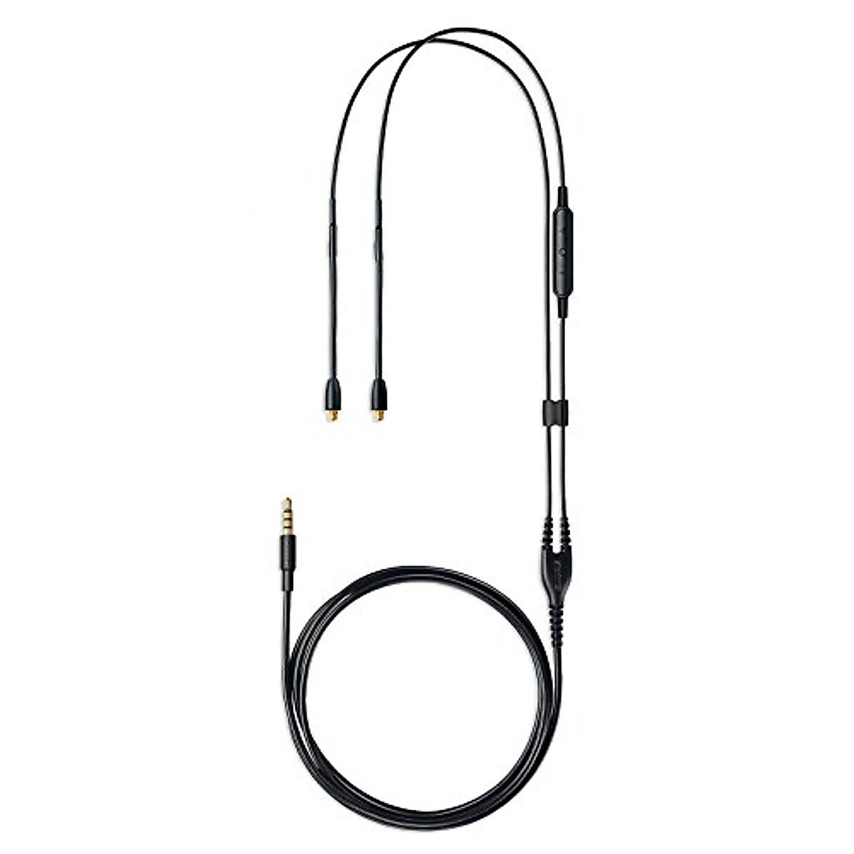 Shure SE215 Pro in Ear Earphone, Blue Detachable & Shure Universal Communication Cable, Black