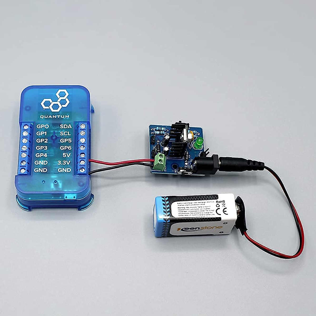 Quantum Power Supply Soldering Projects DIY Electronics Kits with Online Documentation - Soldering Practice Kit for Learning Teaching