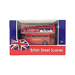 British Street Scenes 76008 Model Vehicle, red