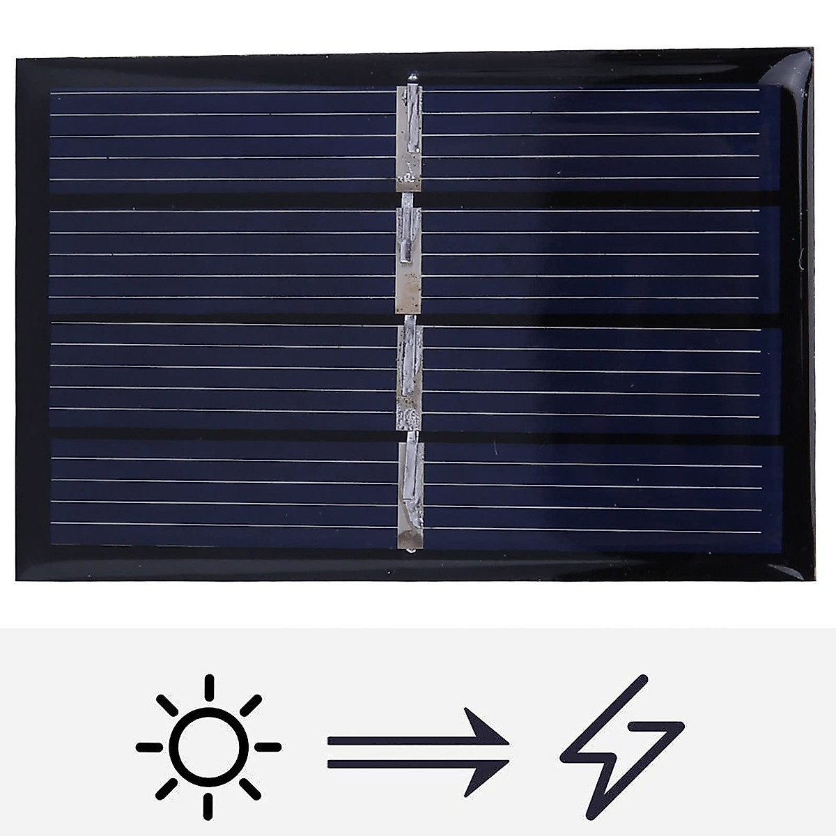 Efficient and Portable 2V 0.28W Mini Solar Panel Battery Charger - Ideal for Outdoor Charging of Small Appliances and Solar Systems