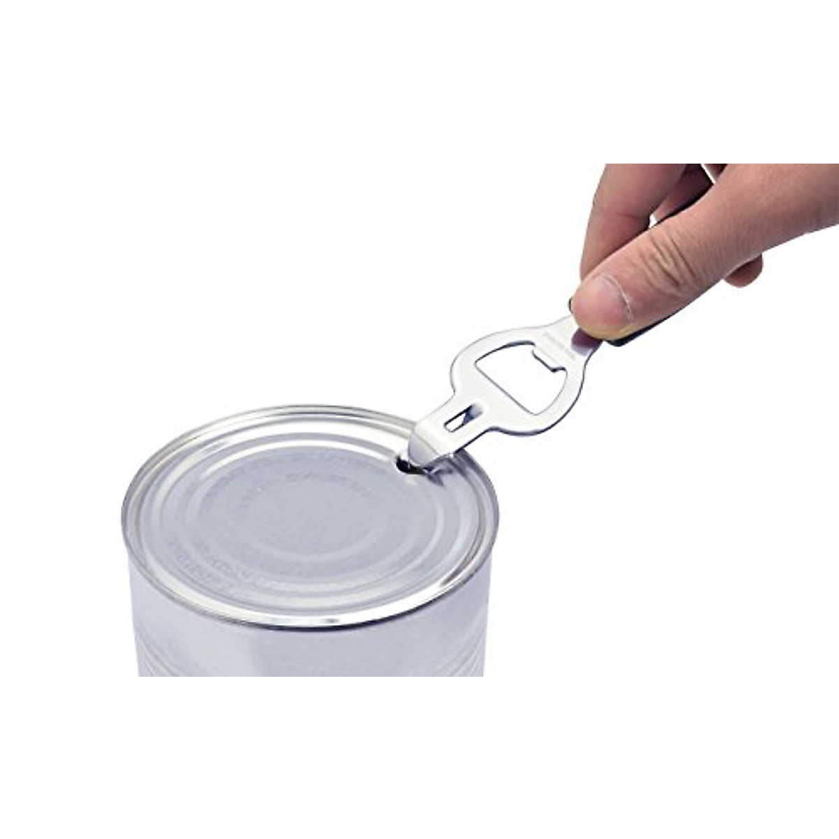 HIC Kitchen Bar Tool, Bottle Opener, Can Punch and Citrus Peeler, Japanese Stainless Steel, BPA Free