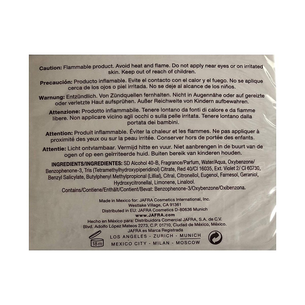 JAFRA Rose Blossom Eau de Perfum For Womens