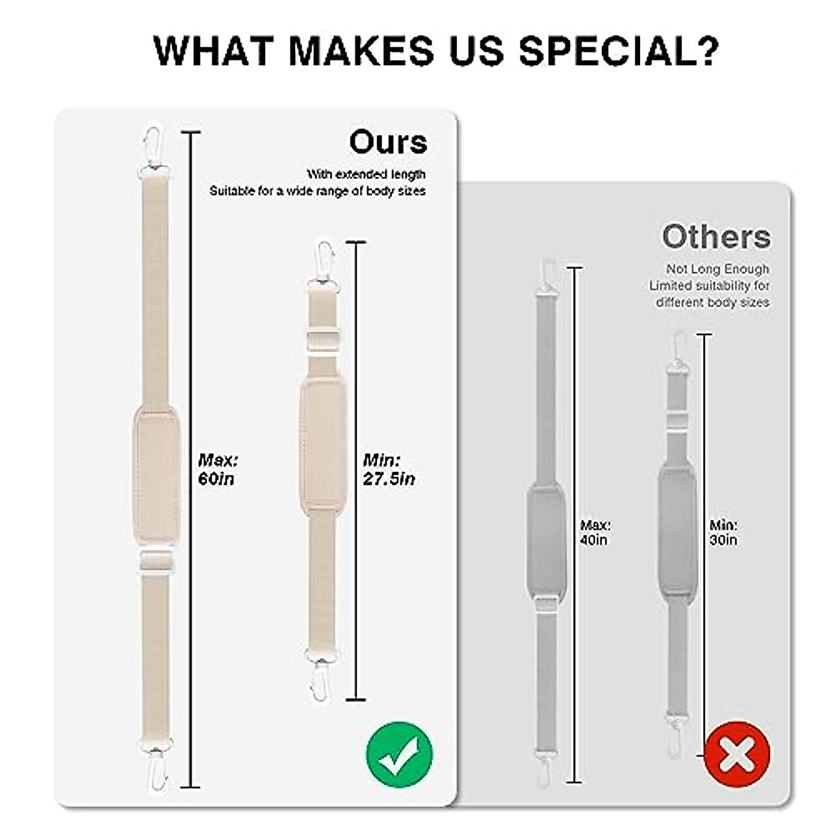 Stanley Cup Holder with Adjustable Shoulder Strap, Stanley Carrier Bag for 40oz Adventure Quencher & H2.0 Flowstate Tumbler with Handle, 40 Oz Tumbler Accessories Sleeve, Stanley Carrying Strap