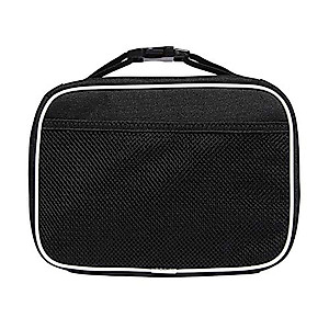 adidas Foundation Insulated Lunch Bag, Black/White, One Size