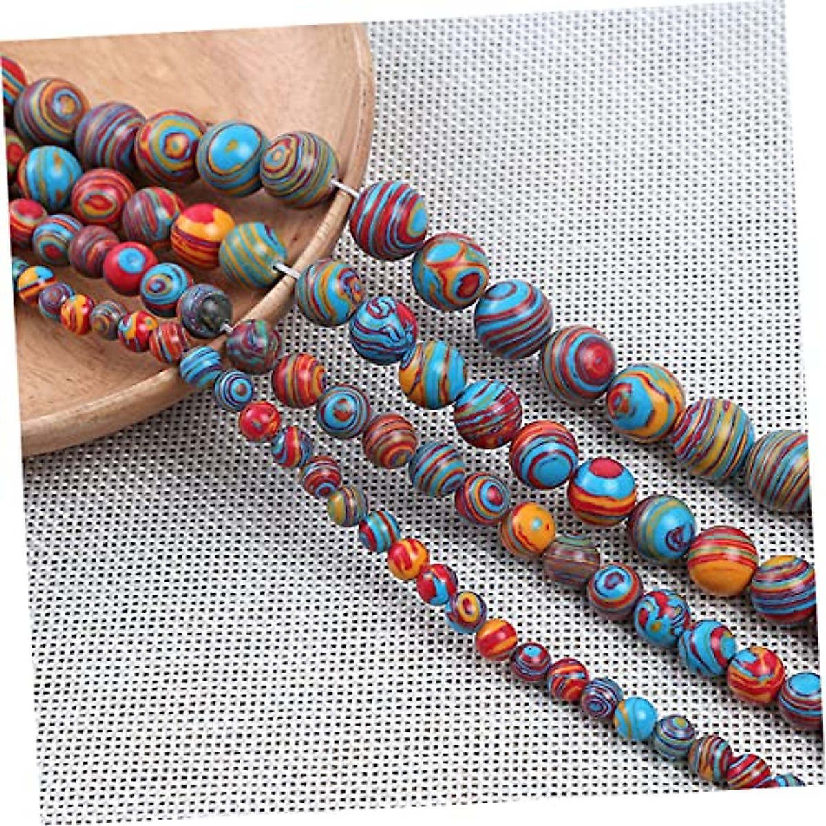 184pcs Bulk Jewelry Beads in Bulk Gasket Material Loose Beads for Jewelry Making Precious Beads DIY Accessories kit DIY Craft Beads Colored Stone Beads Jewelry Making Bead Suite