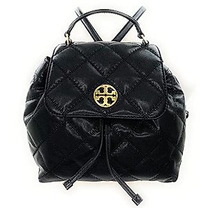 Tory Burch Women's Quilted Willa Backpack (Black)