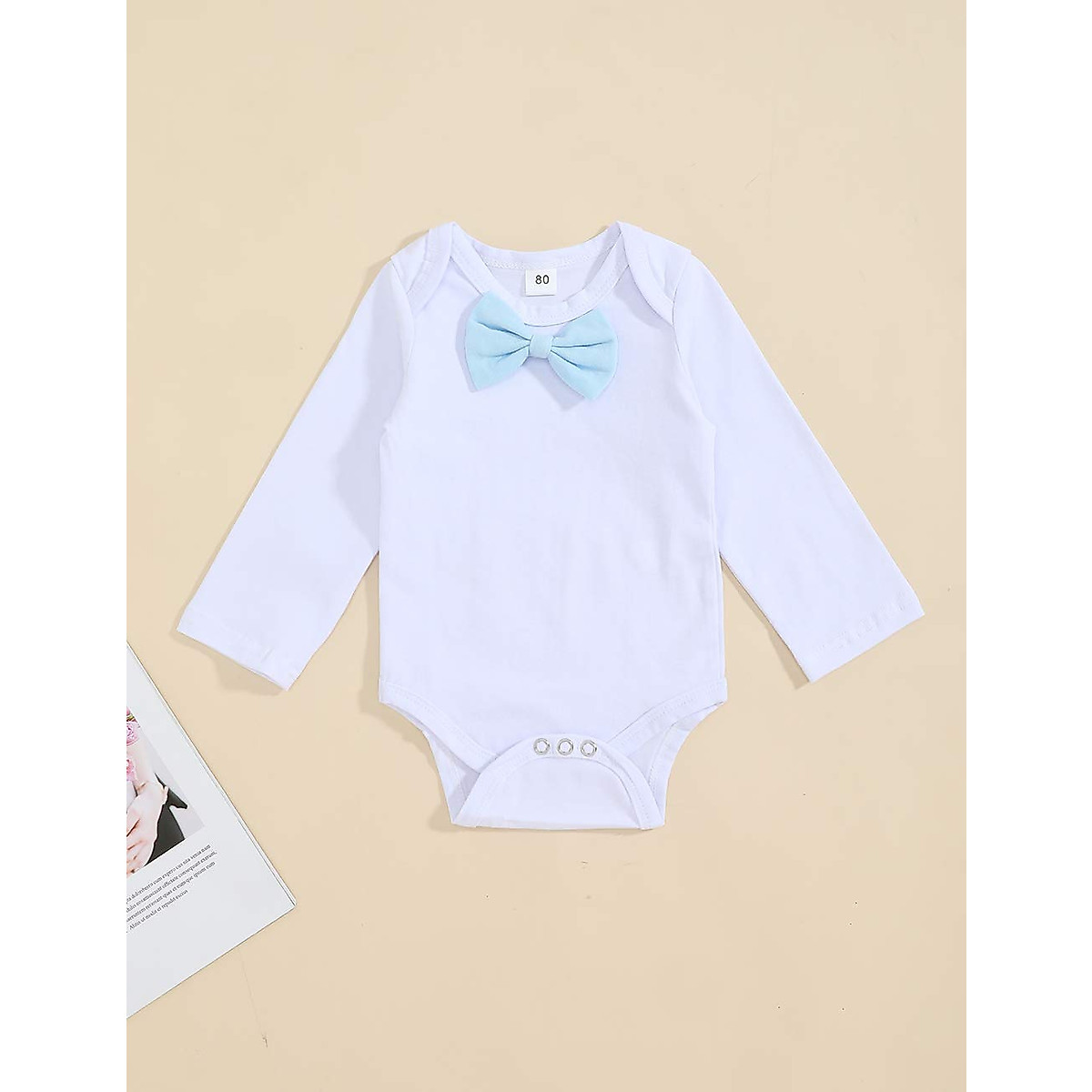 Xuuly Baby Boy Easter Outfit Cute Gentle Romper Top Overall Pant Sets My First Easter Baby Boy Outfit