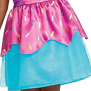 Cakey Cat Costume for Kids, Official Gabby's Dollhouse Costume and Cat Ears Headband, Toddler Size Medium (3T-4T)