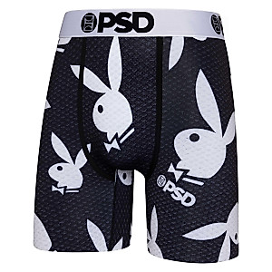 PSD Men's Playboy Kit 3-Pack Bx Boxer Briefs, Multi, M