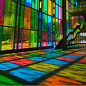 Vanhench Red Cellophane Wrap, 16" x 100' 3Mil Flower Wrapping Paper, Floral Wrap Paper for Bouquet Packaging, Waterproof Flower Wrap for Birthday, Wedding, Valentines Day, Easter Gift Basket for Gifts