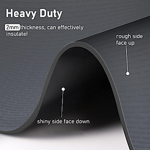 Stove Top Covers for Electric Stove,30" x 21" Silicone Stove Top Mat,Heat Resistant Silicone Stove Top Protector,Foldable Thick Glass Top Protector to Prevent Scratching Grey,with 2 Cleaning Brush